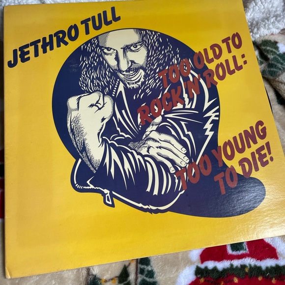 Media | Jethro Tull Vintage Too Old To Rock And Roll Vinyl Record ...
